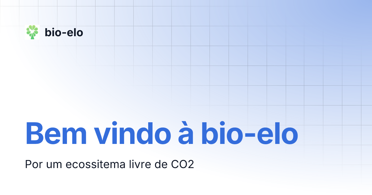 Bem vindo à bio-elo | bio-elo